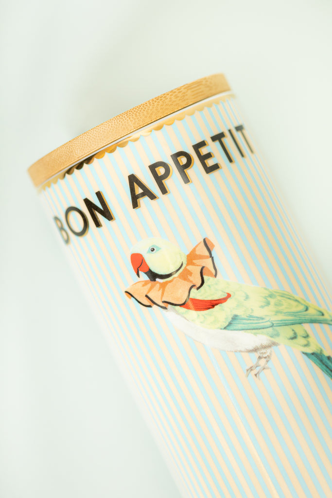 Yvonne Ellen Parrot Storage Jar (Large)