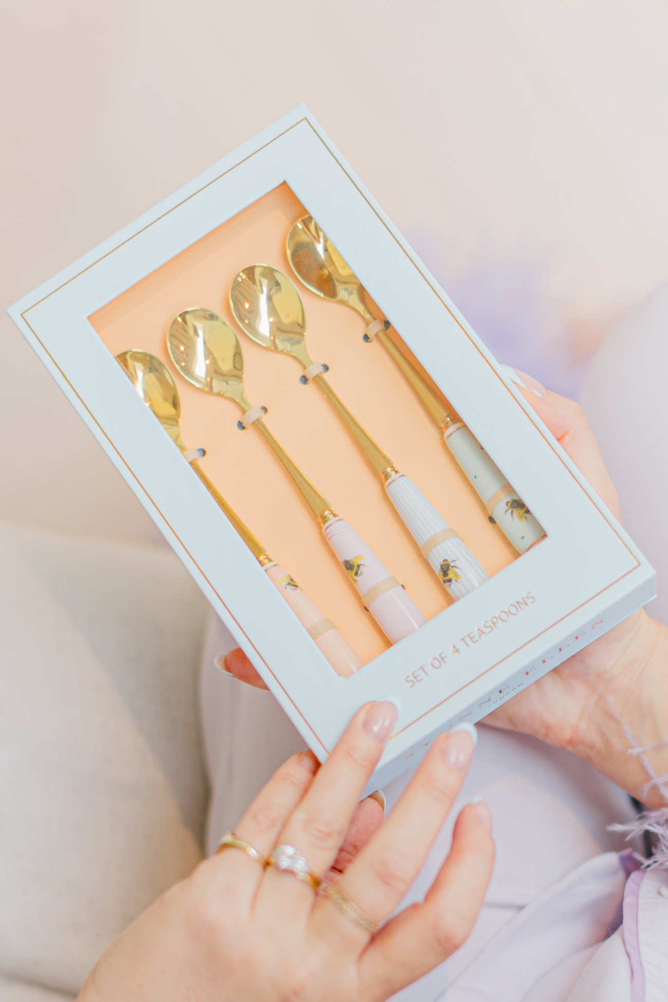Yvonne Ellen Bee Tea Spoons (Set of 4)