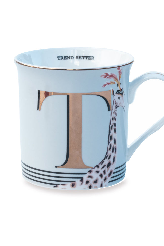 Gold Edition Alphabet Mug T| Alphabet Mugs | Yvonne Ellen Homeware